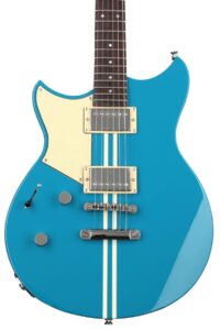 yamaha revstar element rse20l swb left-handed electric guitar, swift blue