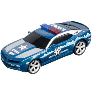 carrera 30979 chevrolet camaro state trooper 1:32 scale digital slot car racing vehicle digital slot car race tracks