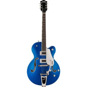 gretsch g5420t electromatic classic hollowbody single-cut electric guitar with bigsby - azure metallic