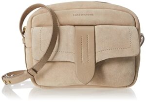 lucky brand womens kaza crossbody, dune, one size us