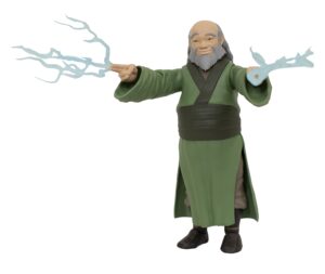 diamond select toys avatar the last air bender: earth nation iroh action figure,multicolor,oct218367