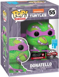 funko pop! artist series: teenage mutant ninja turtles 2- raphael - collectable vinyl figure - includes premium plastic protector display case - gift idea - official merchandise - cartoons fans