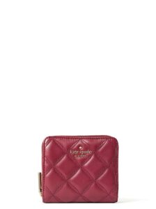 kate spade new york natalia small zip around wallet (blackberry preserve)