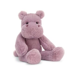 jellycat brooklyn hippo stuffed animal, medium