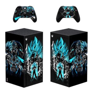 jochui skin anime decals stickers wrap vinyl compatible with xbox series x console controllers