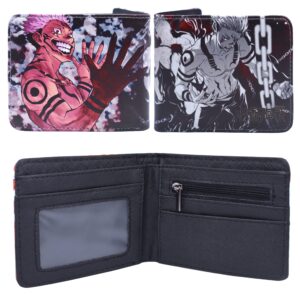 amatensu anime characters itadori yuji wallet ryomen sukuna wallet gojo satoru wallet q