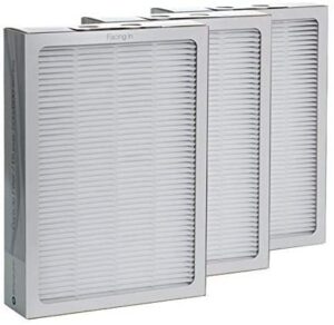 replacement true hepa filter compatible with blueair 500/600 series air purifiers, pack of 3