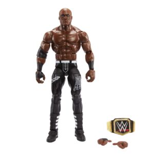 mattel wwe bobby lashley elite collection action figure, 6-inch posable collectible gift for wwe fans ages 8 years old & up