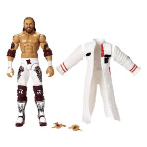 mattel wwe edge elite collection action figure, 6-inch posable collectible gift for wwe fans ages 8 years old & up