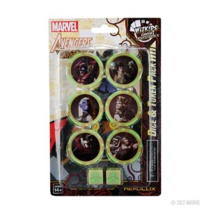 marvel heroclix: avengers war of the realms dice and token pack