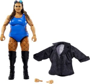 mattel wwe elite collection action figure & accessories, series #96 doudrop 6-inch collectible with 25 articulation points & swappable hands