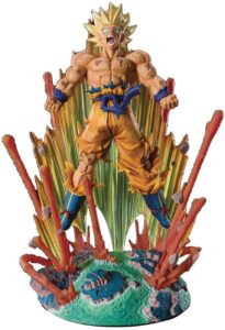 tamashii nations - dragon ball z - super saiyan son goku are you talking about krillin?!!!!!, bandai spirits figuartszero collectible statue