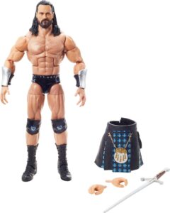 mattel wwe drew mcintyre top picks elite collection action figure with accessories, 6-inch posable collectible gift for wwe fans ages 8 years old & up