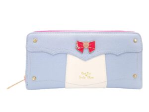 philomi sailor moon wallet girls cute small purse delicate bow kawaii wallet credit holder id window