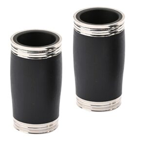 2pcs clarinet barrel clarinet tube tuning tube adjustable b flat clarinet barrel treble pitch 58mm barrel for clarinet