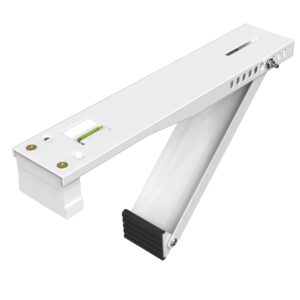 wintcomfort window air conditioner bracket, light duty support bracket, up to 85 lbs, universal to fit 5,000 to 12,000 btu ac units