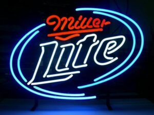 queen sense 17"x14" millers lite neon sign light man cave bar pub beer gift neon lamp a117mll