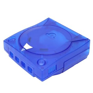 translucent plastic, easy to remove scratch resistant blue plastic housing shell for sega dreamcast dc