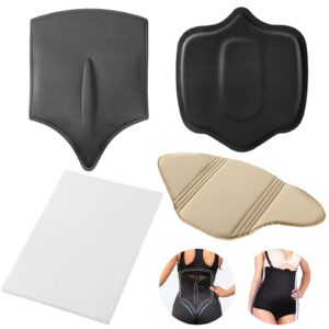 4 pieces bbl lumbar molder back compression board foam lipo lumbar molder flatting ab board supplies for lumbar and abdomen