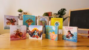 modi toys bookish bundle - 8 books | ideal for newborns, infants, toddlers, grandparents | best for diwali, baby shower, birthday, housewarming