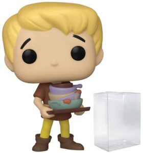 funko pop disney: sword in the stone - arthur [wart] pop! vinyl figure (bundled with compatible pop box protector case), multicolored, 3.75 inches