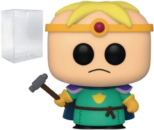 funko pop south park: stick of truth - paladin butters pop! vinyl figure (bundled with compatible pop box protector case), multicolored, 3.75 inches