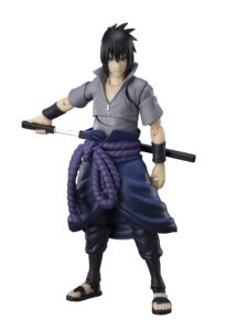 tamashii nations - naruto shippuden - sasuke uchiha -he who bears all hatred, bandai spirits s.h.figuarts action figure