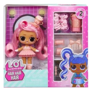 lol surprise hair dolls, series 2 with 10 collectible doll with real hair, including stylish fashion accessories, holiday toy, great gift for kids girls boys ages 4 5 6+ years old