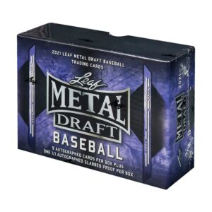 2021 leaf metal draft baseball jumbo box