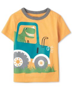 the children's placethe children's place baby and toddler boys short sleeve fashion toptuscan sun4t