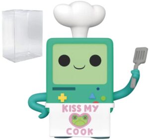 funko adventure time - bmo cook pop! vinyl figure (bundled with compatible pop box protector case)