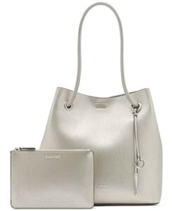 calvin klein gabrianna novelty north/south key item tote, pelican