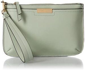 nine west lawson wristlet, celadon