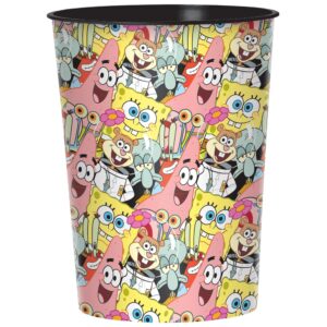 amscan spongebob squarepants birthday party supplies favor bundle pack includes 12 plastic cups