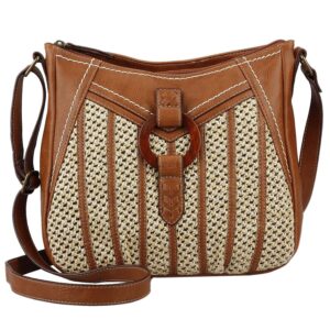 b.o.c. boc ridgeview crossbody bag saddle