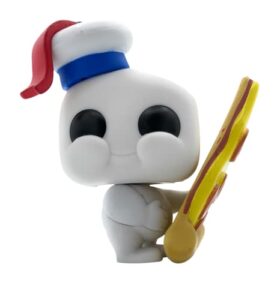 funko pop! ghostbuster afterlife 7/11 exclusive mini puft (w/ pizza) #1053 - free acrylic case