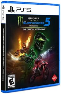 deep silver monster energy supercross 5 - playstation 5