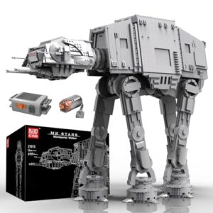 mould king 21015 star plan toy moc movie game 6919+ pcs scale motorized walking imperial interior walker electric ucs all-terrain panzer transport