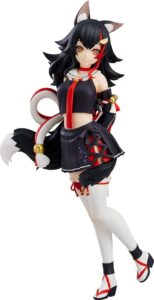 good smile hololive production: ookami mio pop up parade pvc figure, multicolor, 6.7 inches