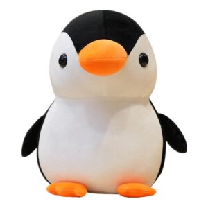 aucooma penguin stuffed animal plush gifts for kids, stuffed penguin plushie toy, 10"