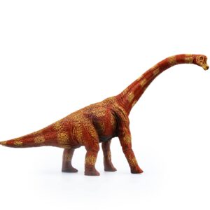 large dinosaur toy brachiosaurus 13.4”, realistic dinosaur toy figure, plastic hand-painted dinosaur figurine model, educational jurassic dinosaur action figures for collection party favor home décor