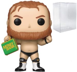 pop wwe: otis [money in the bank] funko pop vinyl figure (bundled with compatible pop box protector case) multicolored 3.75 inches stl173623547 wwe - otis (money in the bank)