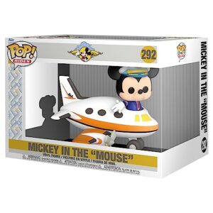 funko disney mickey mouse one : walt’s plane - pilot mickey mouse pop! ride: mickey in the mouse