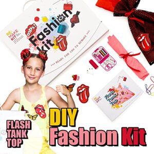 flash tank top- design your own personalized flash tank top with a diy arts & crafts kit! suited for kids aged 9-10 and for group activities.