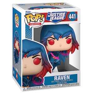 funko pop! heroes: justice league - raven, winter convention exclusive