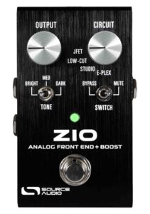 source audio zio analog front end + boost pedal