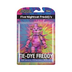 five nights at freddy's tie dye freddy action figure