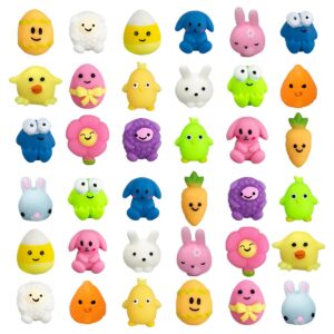 jofan 36 pcs mochi squishy toys kawaii squishies dinosaur unicorn sea animals stress relief toys for kids boys girls party favors birthday gifts