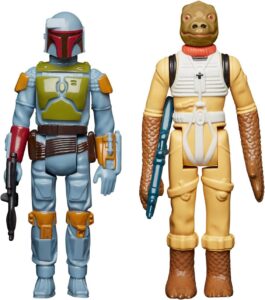 star wars retro collection special bounty hunters 2-pack boba fett & bossk toys 3.75-inch-scale the empire strikes back figures (amazon exclusive)