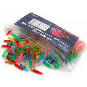 refill pegs 280pcs for use with bopika creative light up board,educational learning toys for boys and girls ages 4+